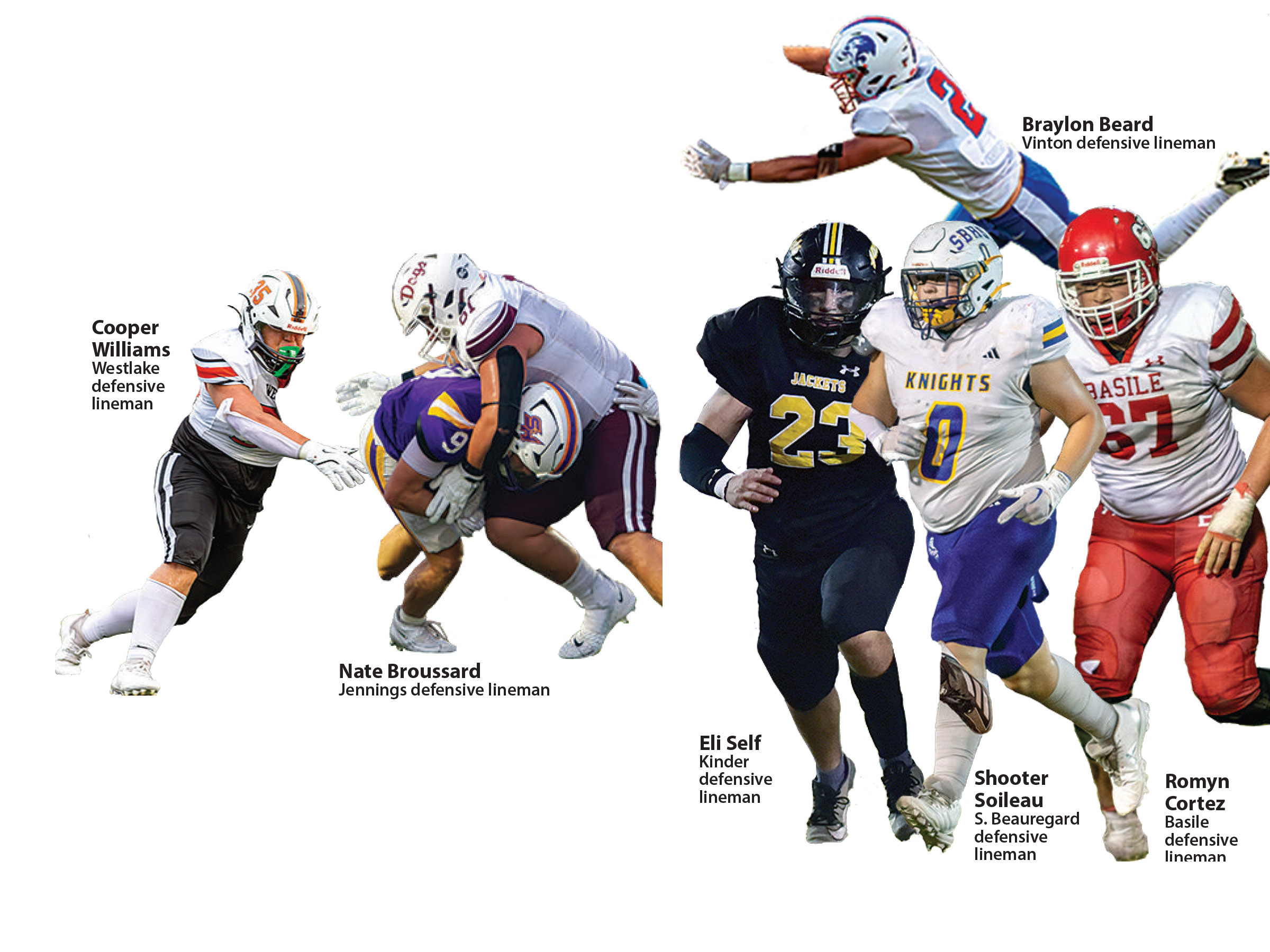 Getting down, dirty D-linemen have skills too | American Press