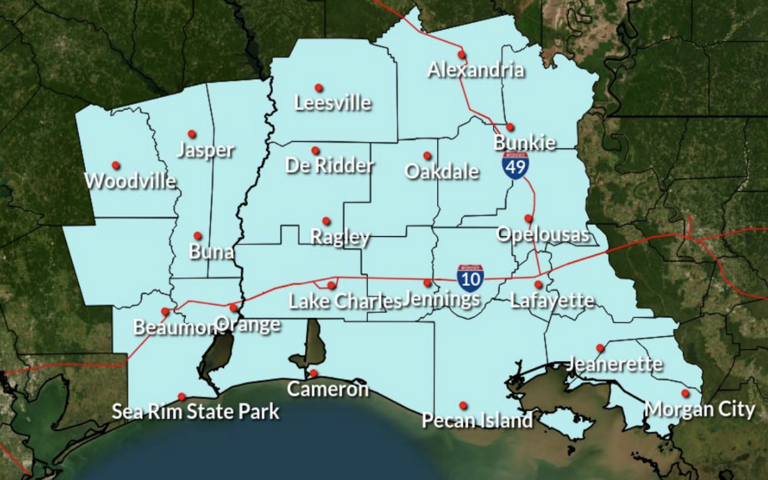 WEATHER UPDATE: Extreme cold warning in effect for all of SW La ...