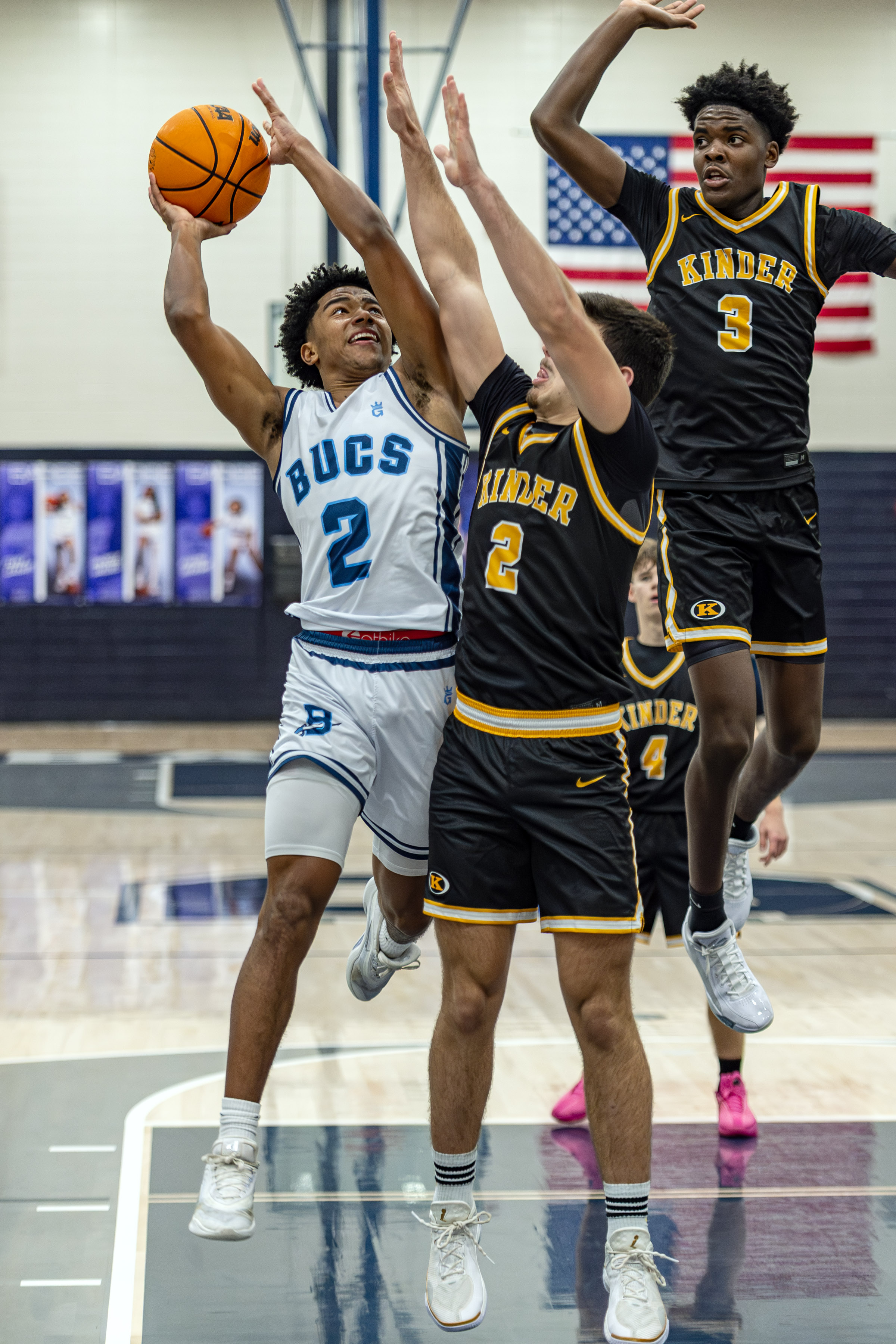 PHOTOS: Barbe rolls over Kinder 63-36 | American Press